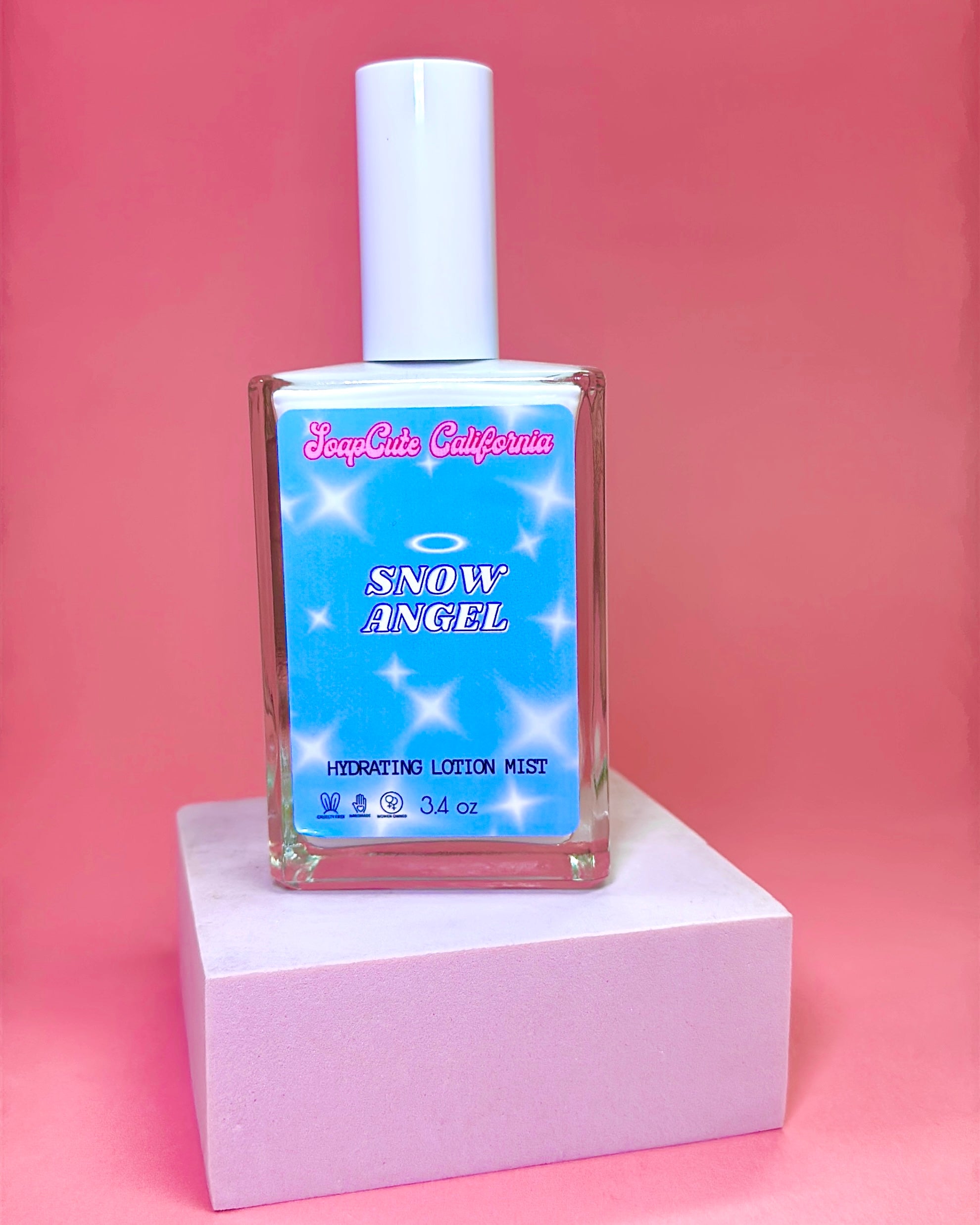 "Snow Angel" Hydrating Lotion Mist – SoapCuteCalifornia